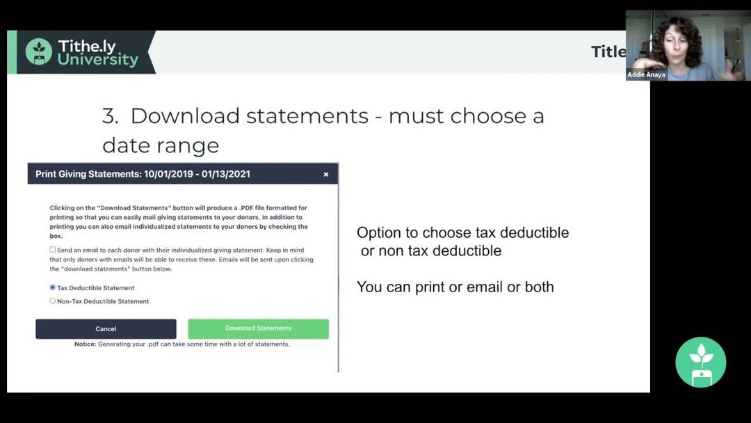 Master the most powerful church software in the world | Tithely University